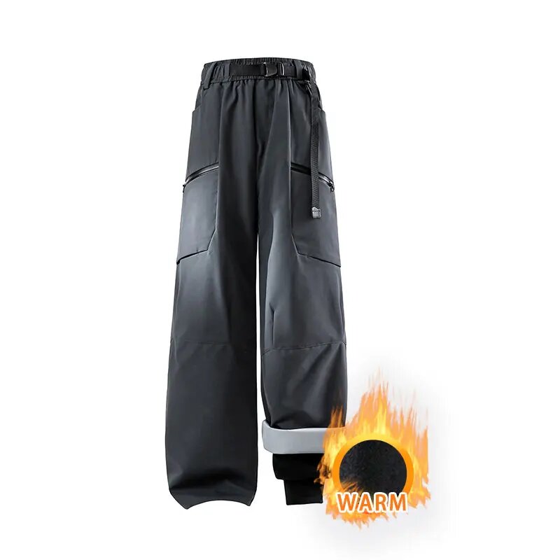 Женские зимние флисовые брюки 3 в 1 Columbia Черный, S(42 kg-52 kg), Gray