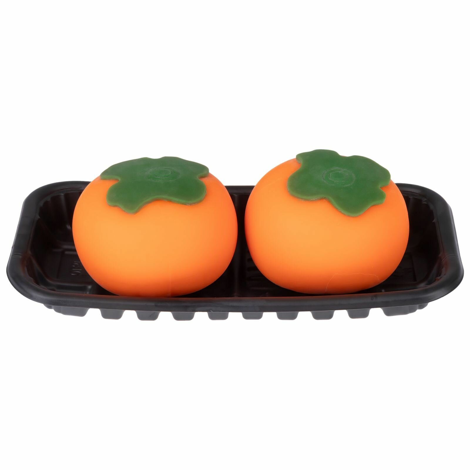 Игрушки-антистресс Крутой замес "Супермаркет", Хурма Шарон, 6,5х4,5 см, на подложке, 2 шт