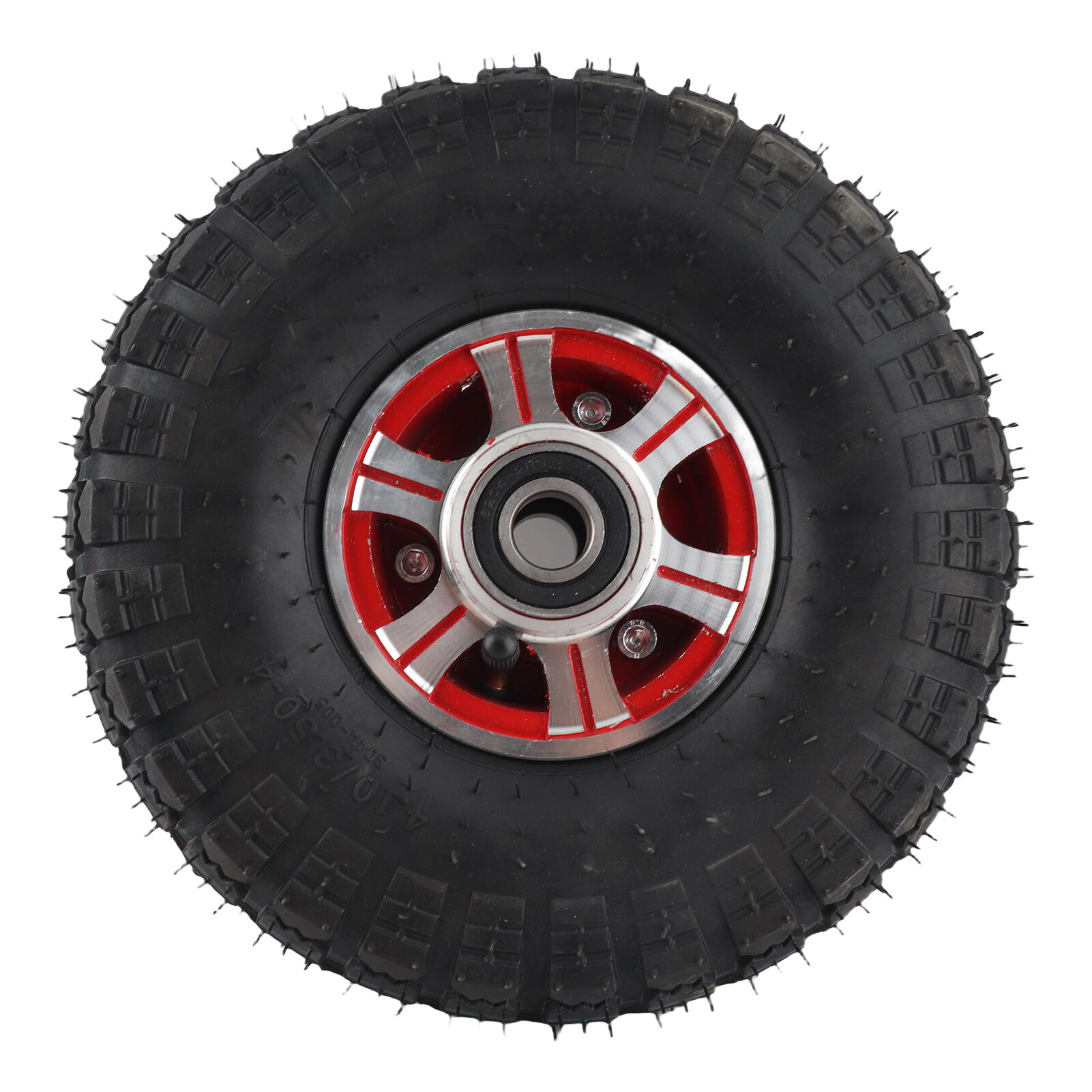 Колеса тележки из алюминиевого сплава 20 мм 280 кПа, Легкие Шины для колесной бочки с высокой прочностью