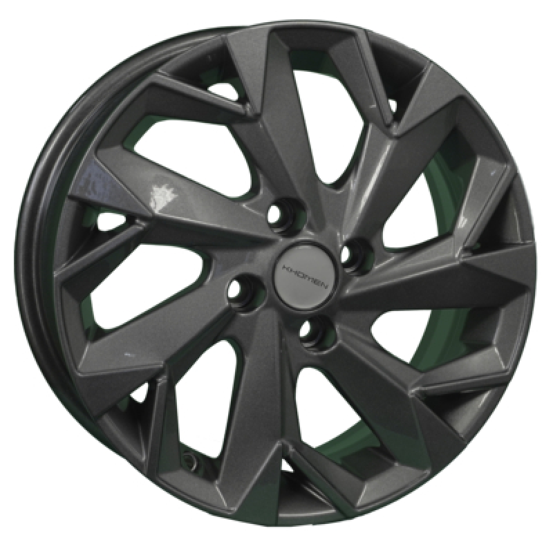 Диск колесный Khomen Wheels KHW1508 (Lada Granta) 6,0x15 4x98 Dia58.6 ET35 цвет Gray