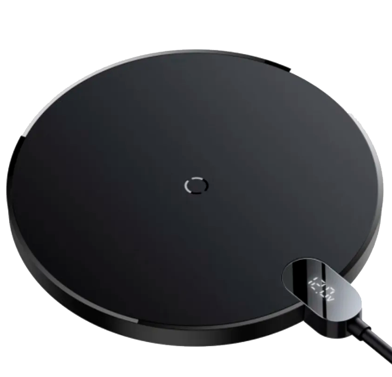 Беспроводное зарядное устройство Baseus Digital LED Display Gen 2 15W Black (CCED000001)