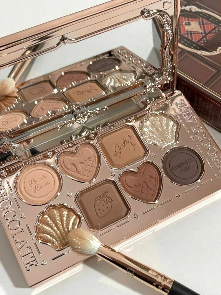 Тени для век Flower Knows Chocolate Wonder Shop #01 The Nutcracker