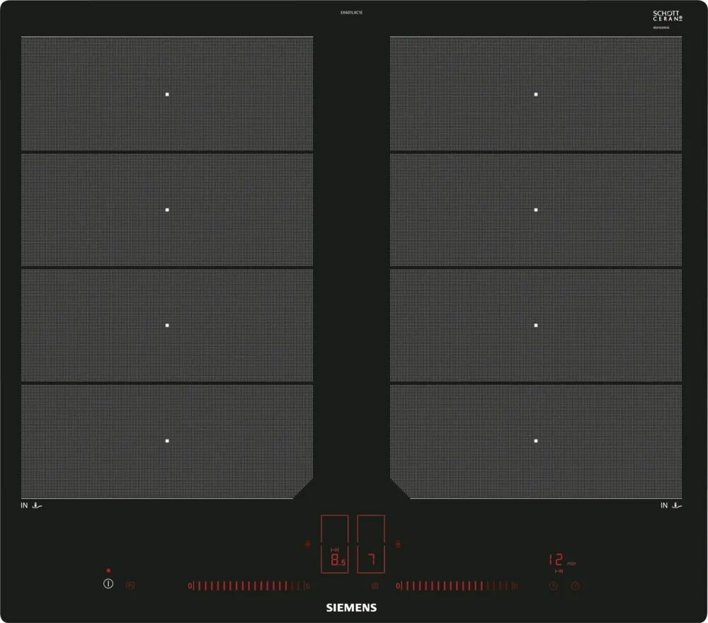 Варочная панель индукционная Siemens EX601LXC1E, черный