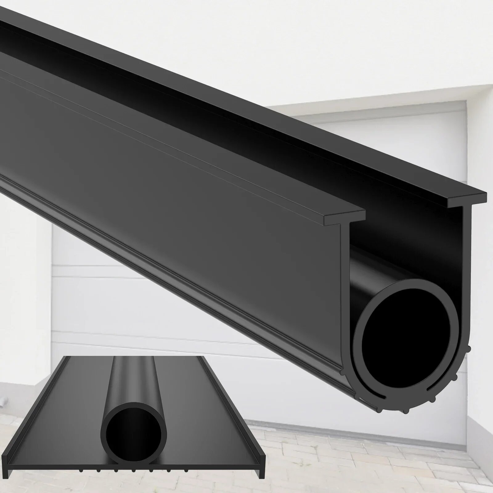 Уплотнительная лента для нижней части гаражных ворот, уплотнительная лента для гаражных ворот, водонепроницаемая уплотнительная лента для гаражных ворот, пыленепроницаемая для удержания чистоты