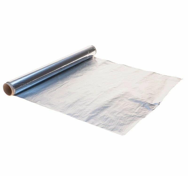 Фольга пищевая 30см(ширина)х10м(длина) 11мкм/ для выпечки, упаковки, запекания