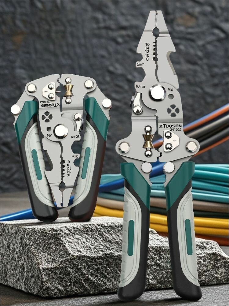 Многофункциональные электротехнические клещи с диэлектрическими свойствами и антистатической защитой