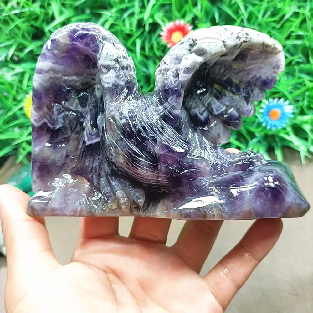 Кристалл кварца "Мечтательный фиолетовый", гanyi, Фиолетовый