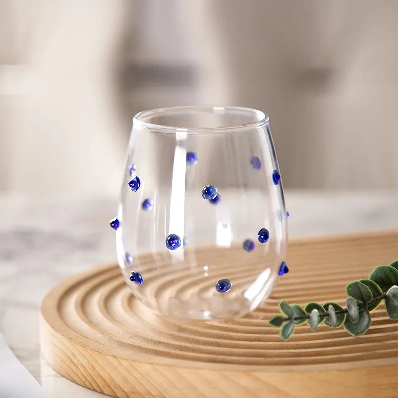 Стеклянные стаканы с рисунком подсолнухов