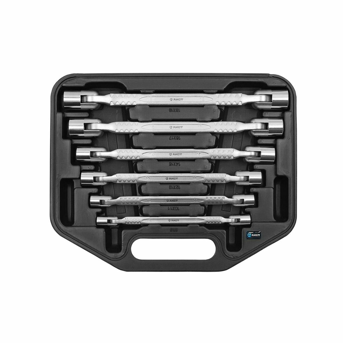 Набор ключей торцевых карданных 8-19мм 6 предметов в кейсе AIST 0080306B