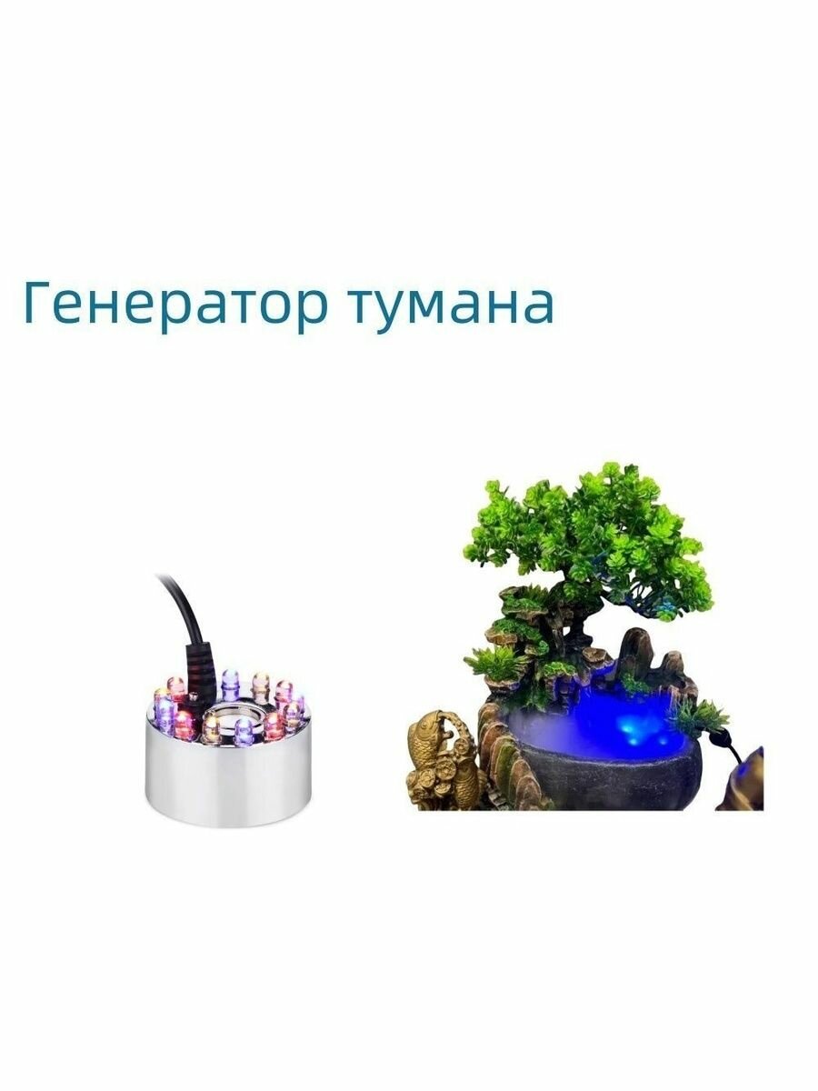Генератор тумана для пруда, для рептилий, увлажнитель воздуха для террариума, для сада