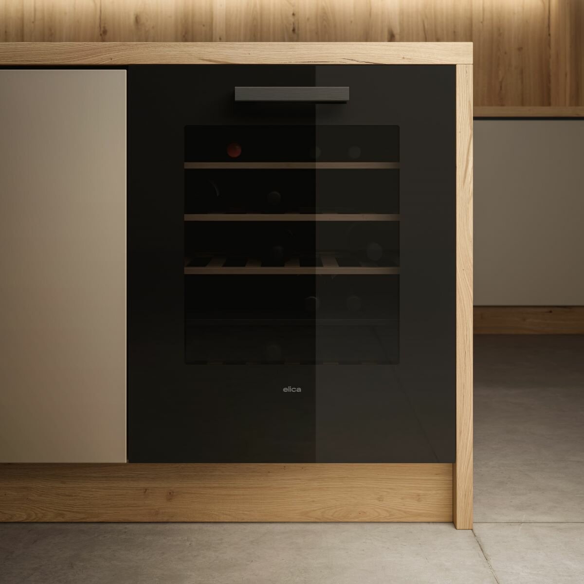 Встраиваемый винный шкаф Elica VERITAS BI36 BL