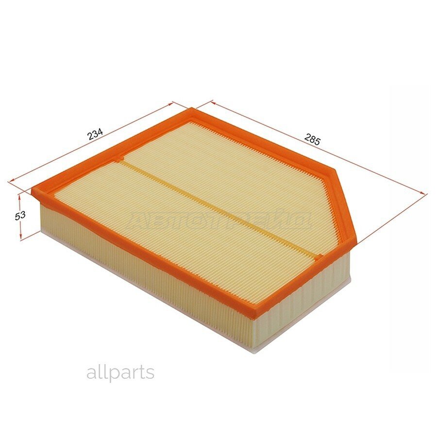 SAT ST-39-0107 Фильтр воздушный Geely Tugella 19- / Volvo S60 10-