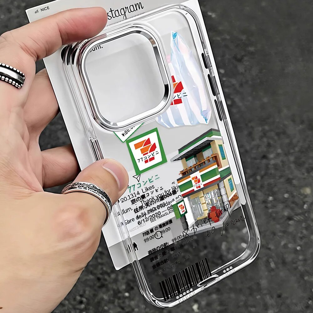 Модный ретро-японская этикетка, новый чехол для телефона для IPhone 17 LYK-LY312511o1, iPhone 13 Pro