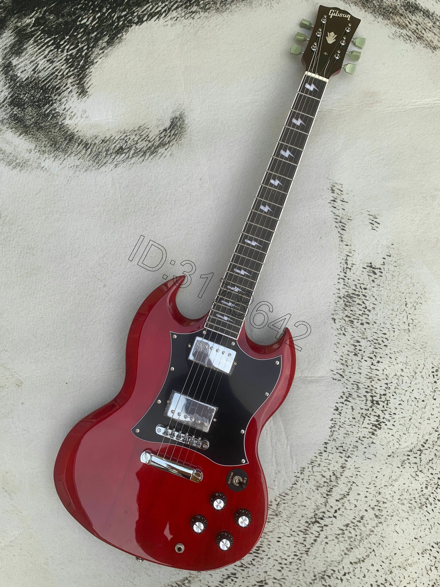 Электрогитара Электроакустическая SG 6-струнная, корпус Клен 39"