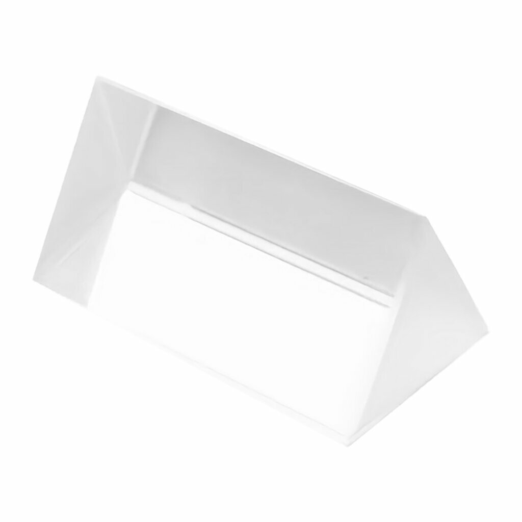 Стеклянная призма для физических опытов и фотоэффектов