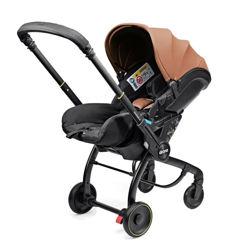 Doona X, коляска-автокресло до 1 года гр.0 (0-13 кг), цвет Terracotta