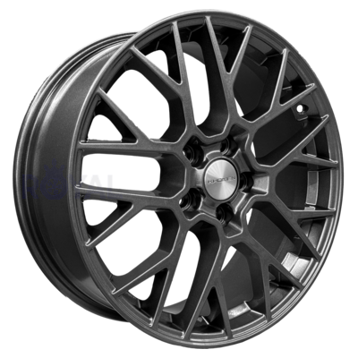 Литой колесный диск Khomen Wheels KHW1818 (Mazda CX-5/Kia Seltos) 7x18/5x114,3 ET45 D67,1 Gray