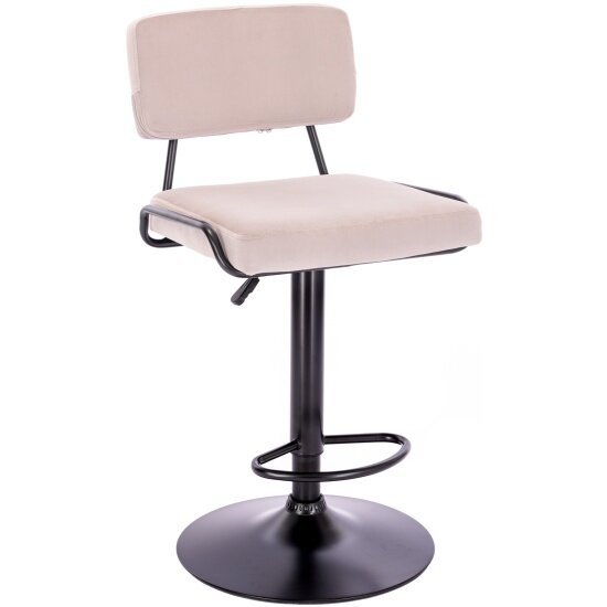 Стул барный Everprof Bit Ткань Серо-бежевый