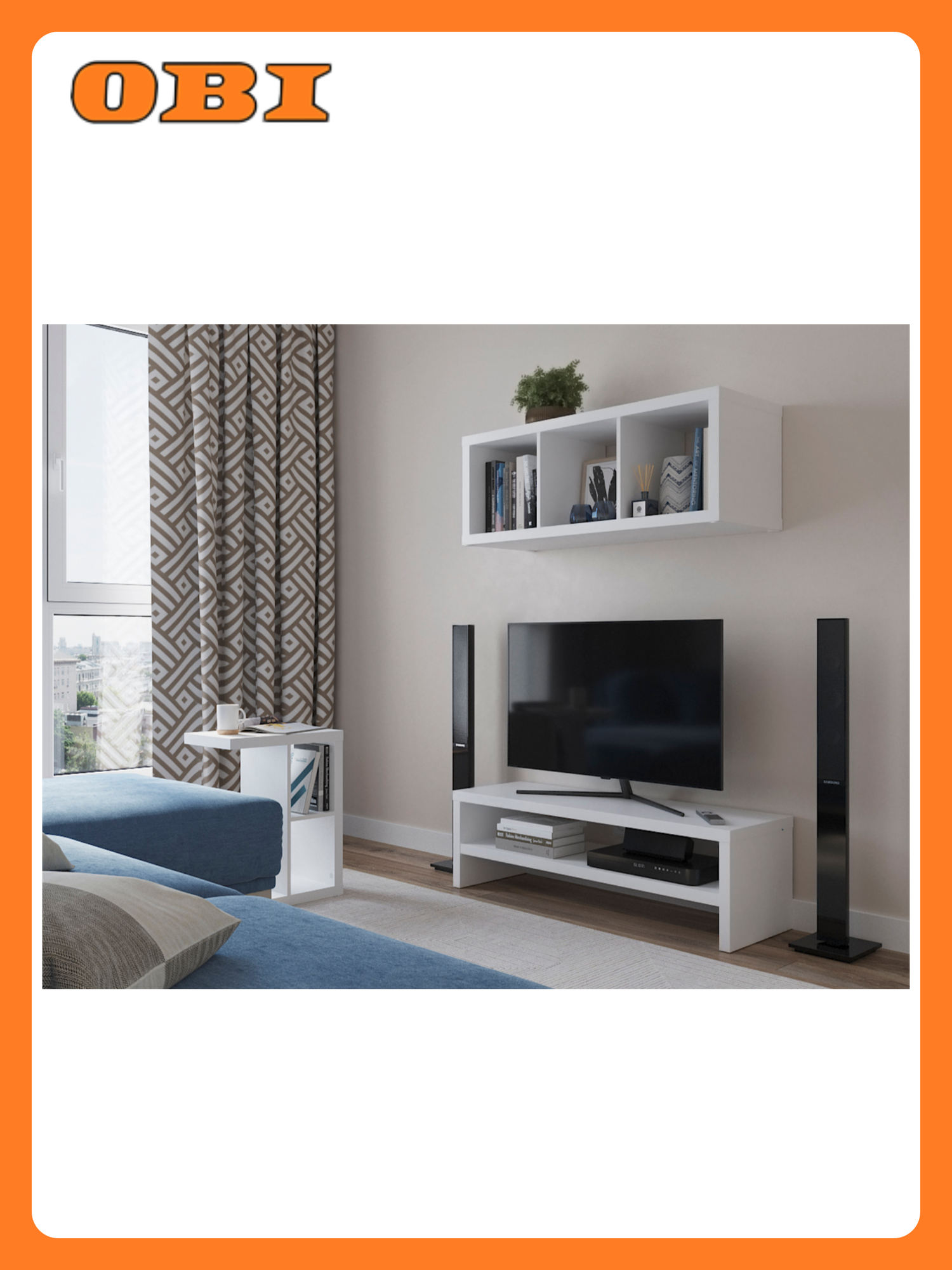 Стеллаж Шведский Стандарт Фора 3 112х41х38 см, белый