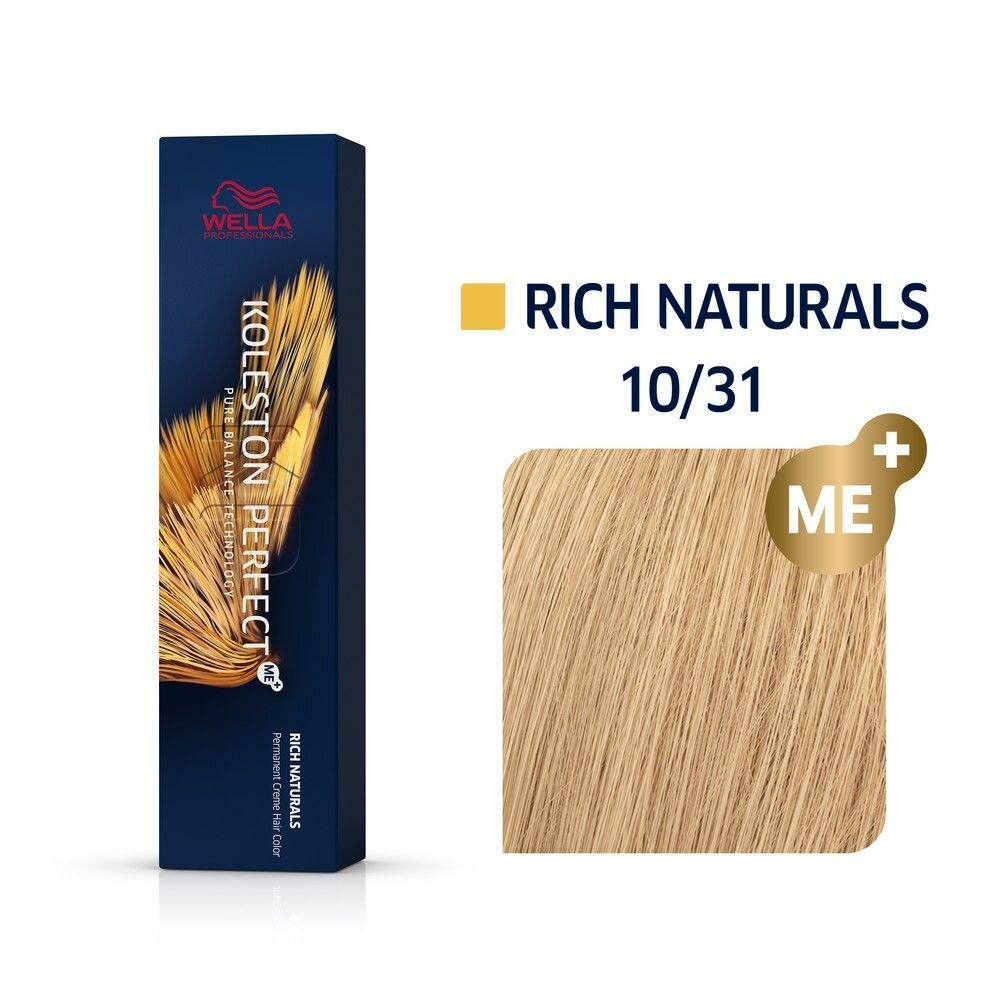 Wella Professionals Koleston Perfect Me+ Стойкая краска для волос 10/31 Ливорно, 60 мл