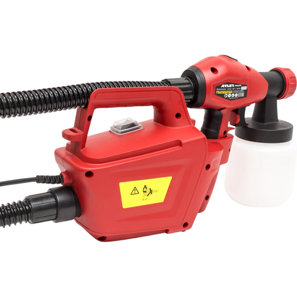 Краскопульт ATLET PRG650N, с красками, для быстрого, для большой маневренности — фото 1