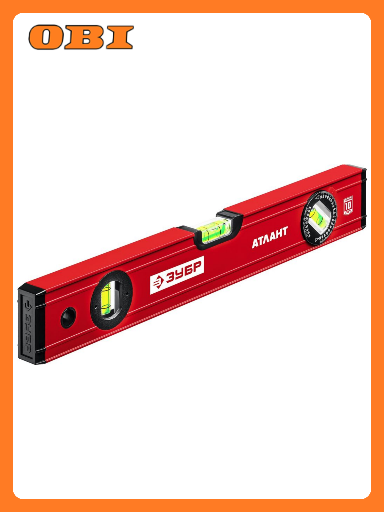 Уровень с профилем ЗУБР 400 мм