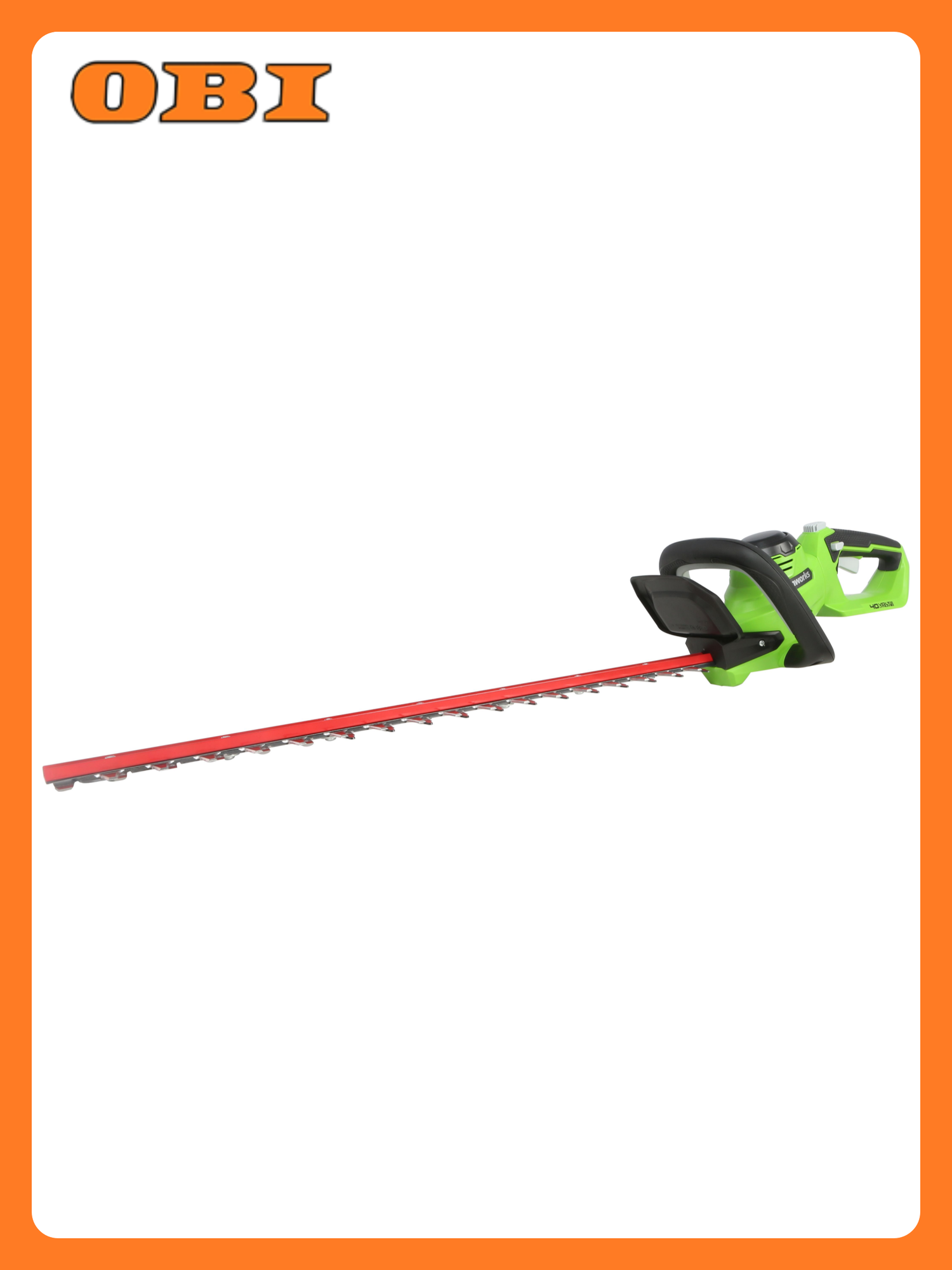 Кусторез аккумуляторный 2200907 GREENWORKS G40HT61 40 В без АКБ и ЗУ