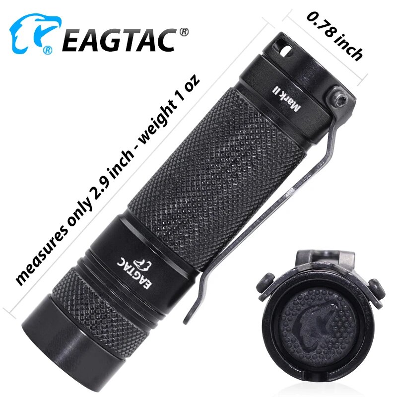 Фонарик EAGTAC D25C RC MKII, Nichia519A 3500K