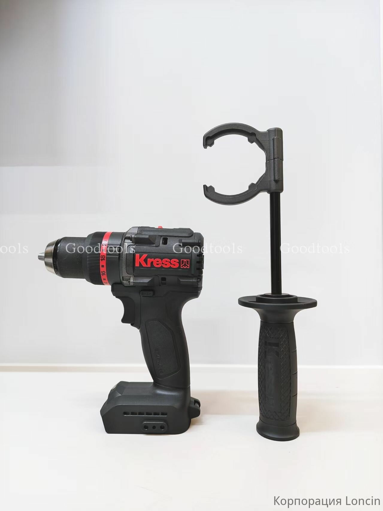 Kress KU217 20V Бесщеточная дрель-шуруповерт, Ударная электродрель , большой крутящий момент 100 Н м, компактный корпус, без АКБ и ЗУ