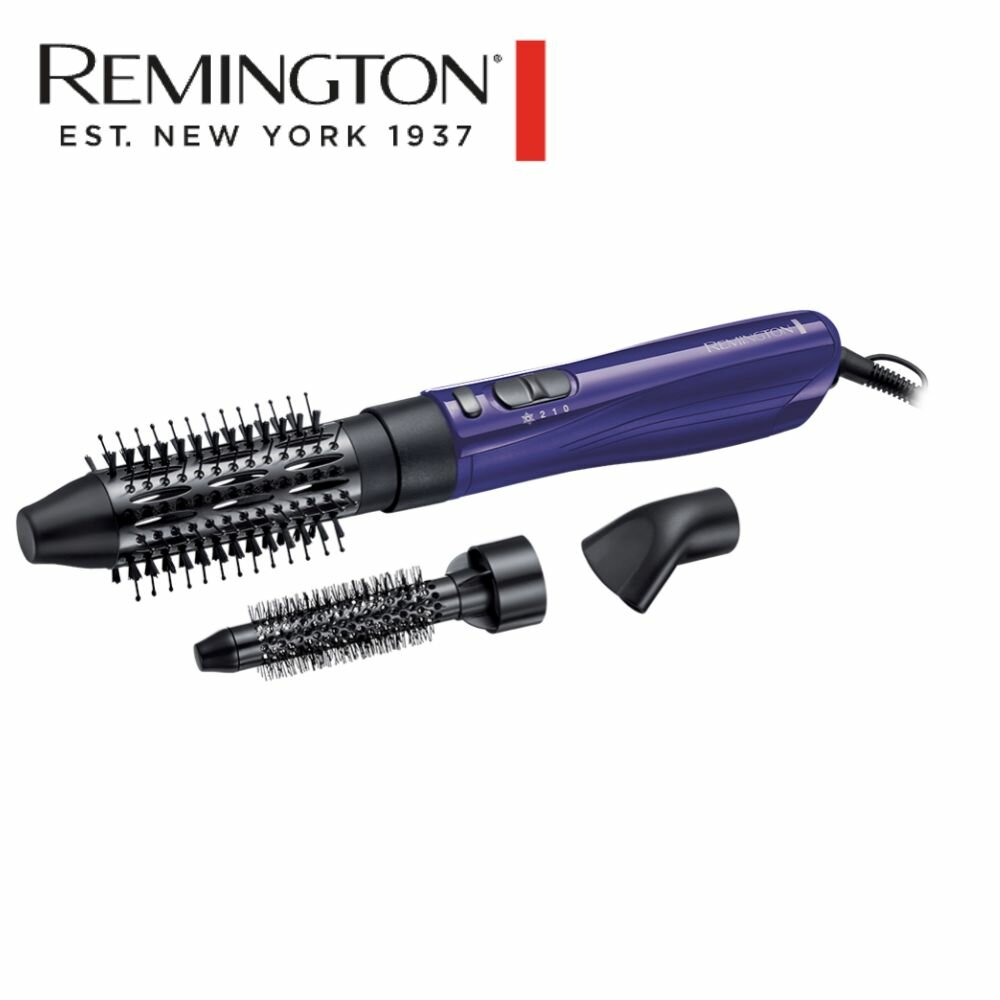 Фен-щетка Remington Dry & Style AS800, 800 Вт, 3 насадки, 2 температурных и скоростных режима, вращающийся шнур питания длиной 1.8 м