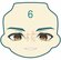 Лицевая панель для куклы BJD Zenless Zone Zero, Цвет: 6