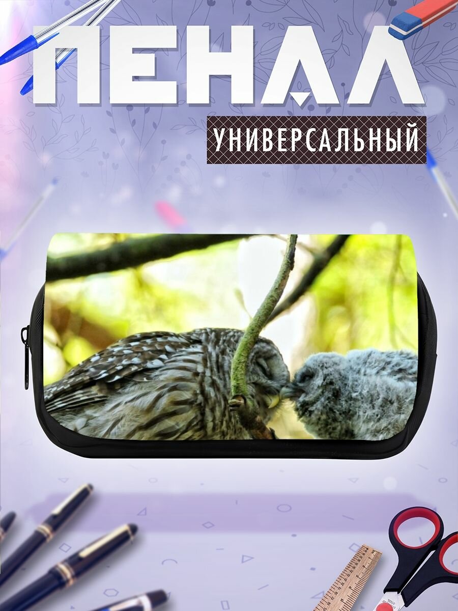 Школьный пенал птица клюв