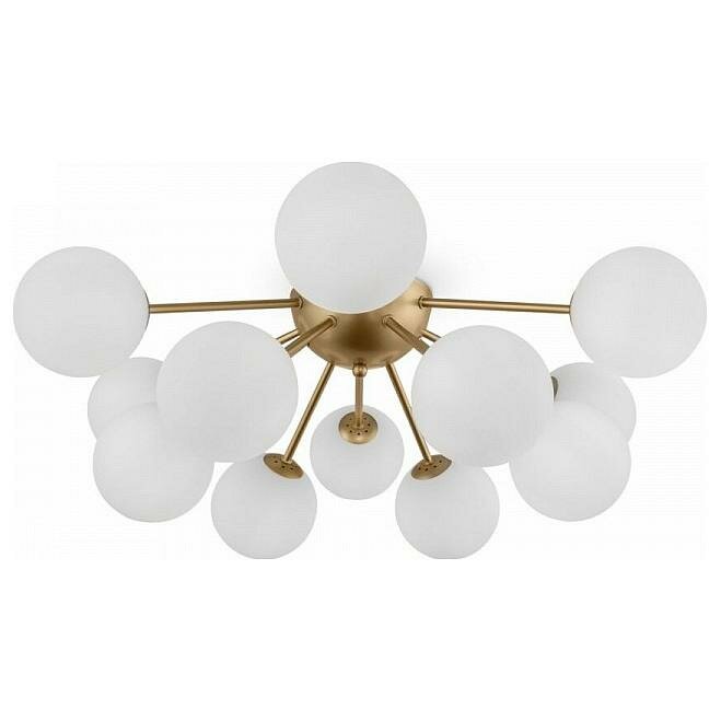 Люстра Freya Alexis FR5120CL-12G цвет латунь Галогенные, Светодиодные Модерн