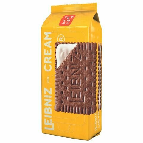3 шт. Печенье-сэндвич какао LEIBNIZ "Cream Choco" с начинкой из молочного крема 190 г, польша