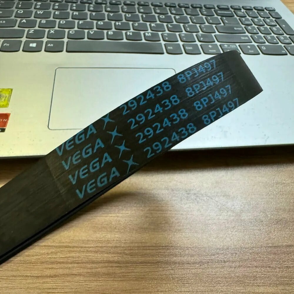 Для клинового ремня VEGA 8PJ497 с 8 ребрами жесткости Blue label для беговой дорожки-мотор-ремень