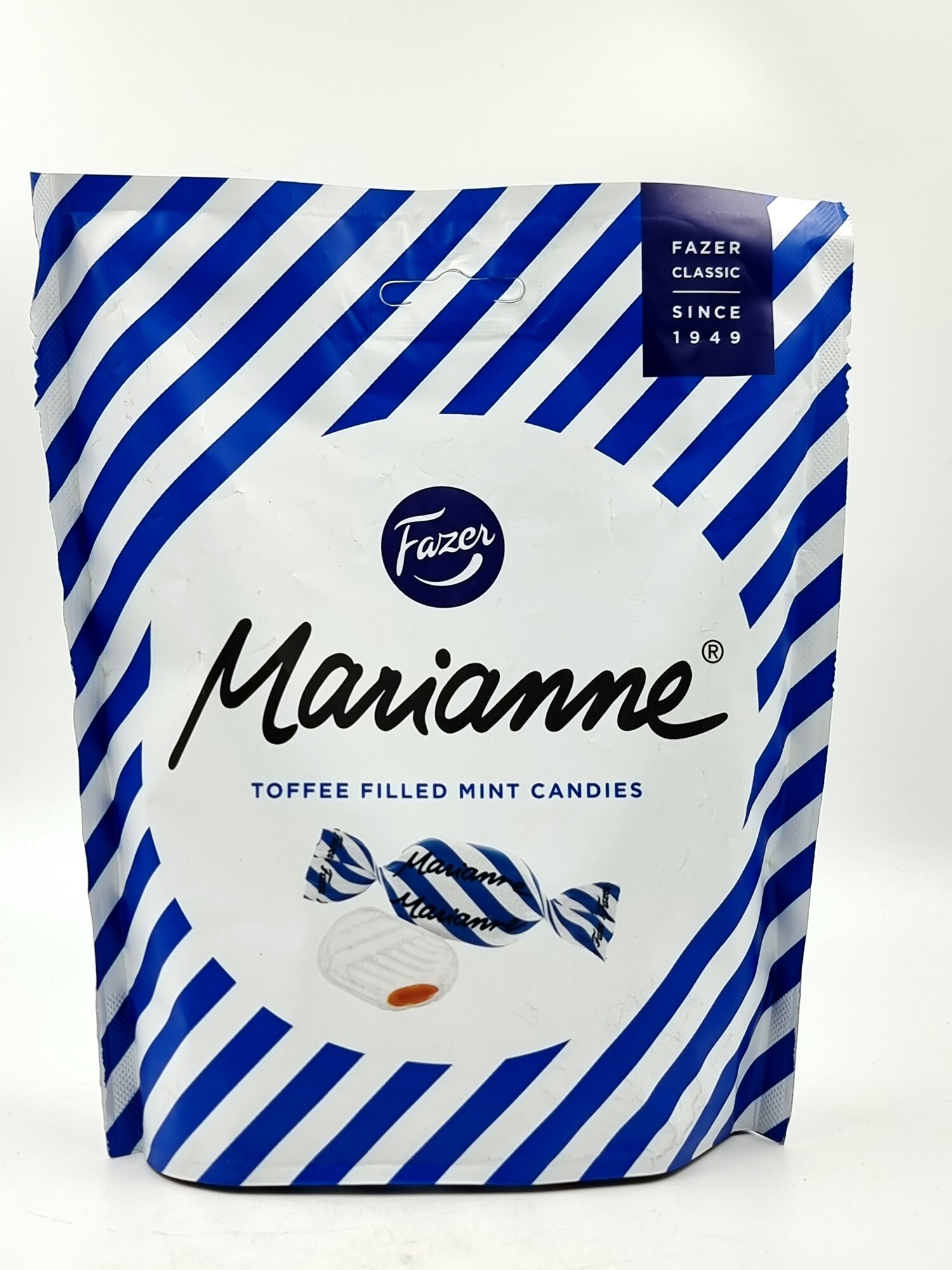 Конфеты Karl Fazer Marianne Мятные карамель с ириской 220 г (Из Финляндии)