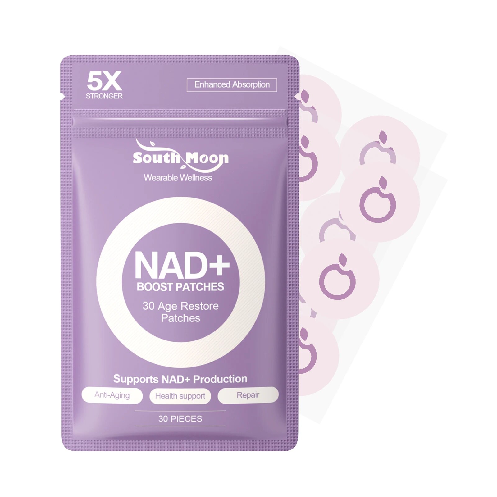 South Moon NAD+ Boost Patches, 30 шт