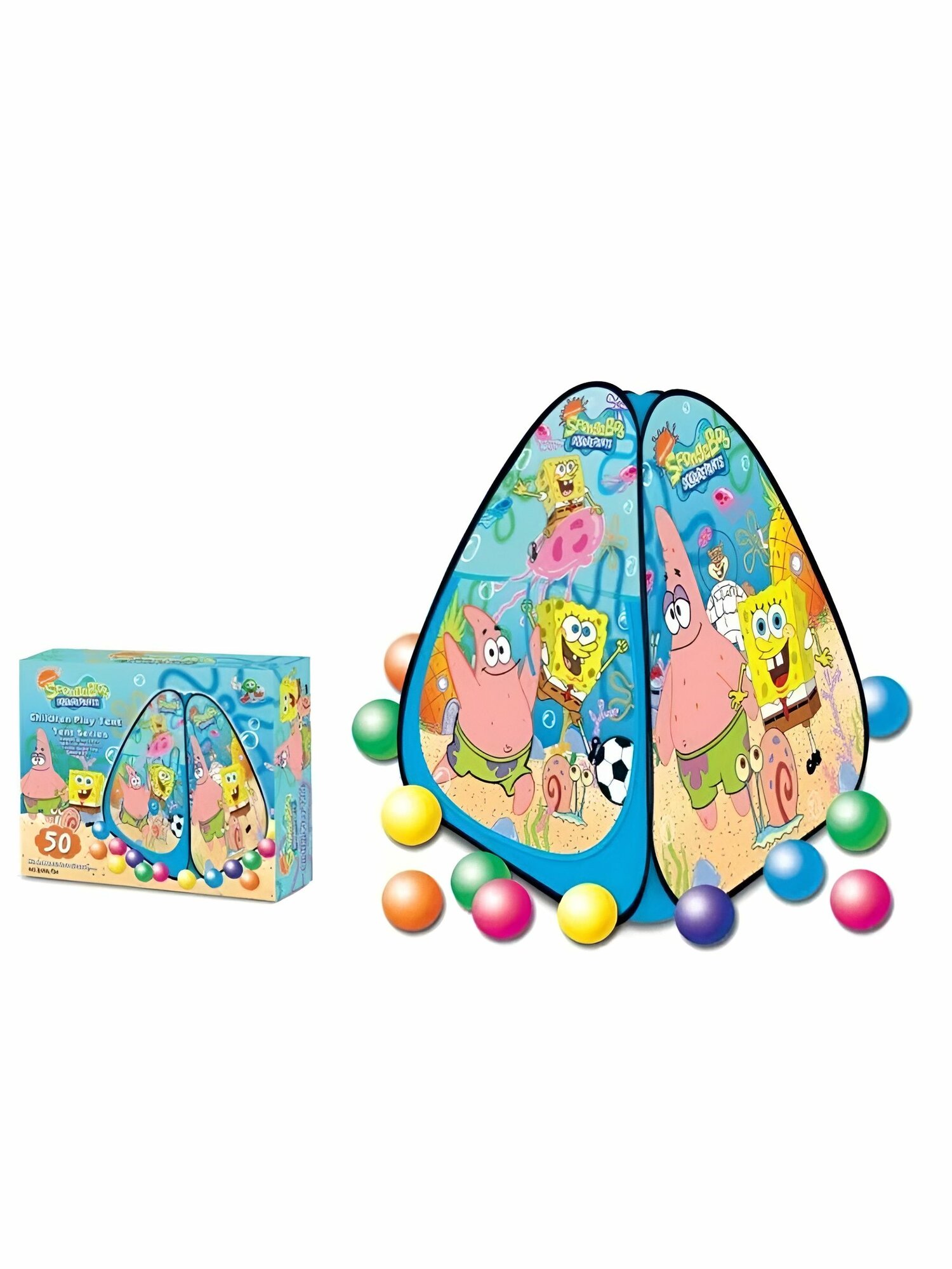 Детская Игровая палатка с шариками 80шт