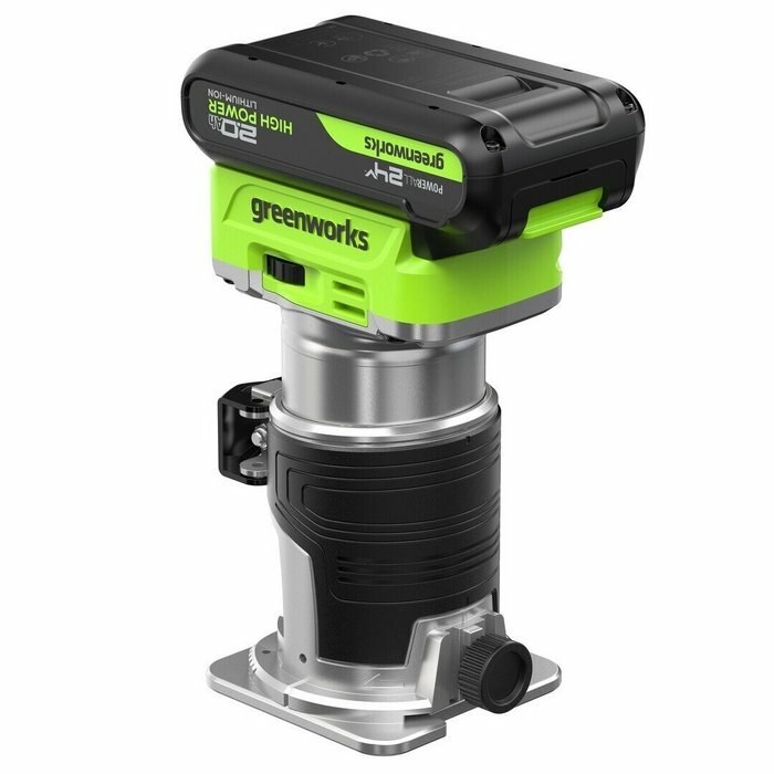 Фрезер аккумуляторный Greenworks G24RO (24В, 2Ач) 3502507CUA