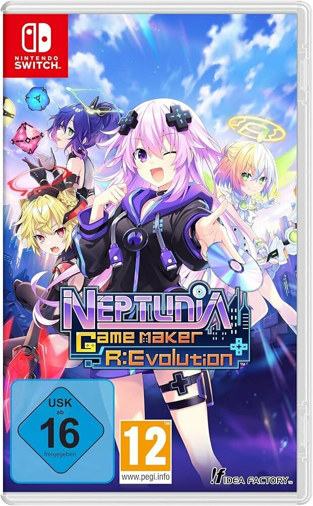 Игра Neptunia Game Maker R: Evolution - Day One Edition для Switch (Английская версия)
