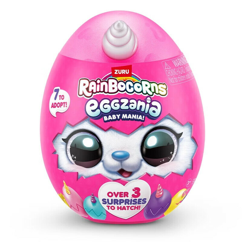 ZURU Cloud Wave Unicorn Magic Egg Mini Hug Egg Plush Toy - Подарок на День Рождения для детей Форма：Мини-яйцо-объятие