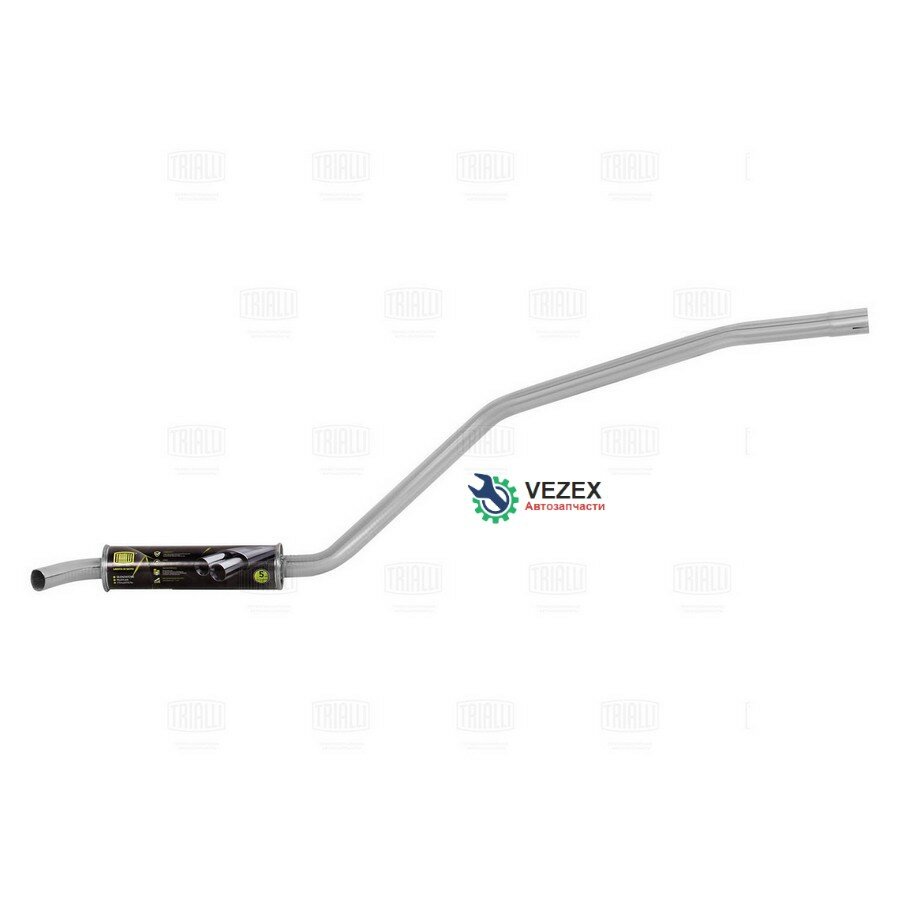 TRIALLI EAM0104 резонатор глушителя!\ Lada 2105/2107 1.2-1.6 <92