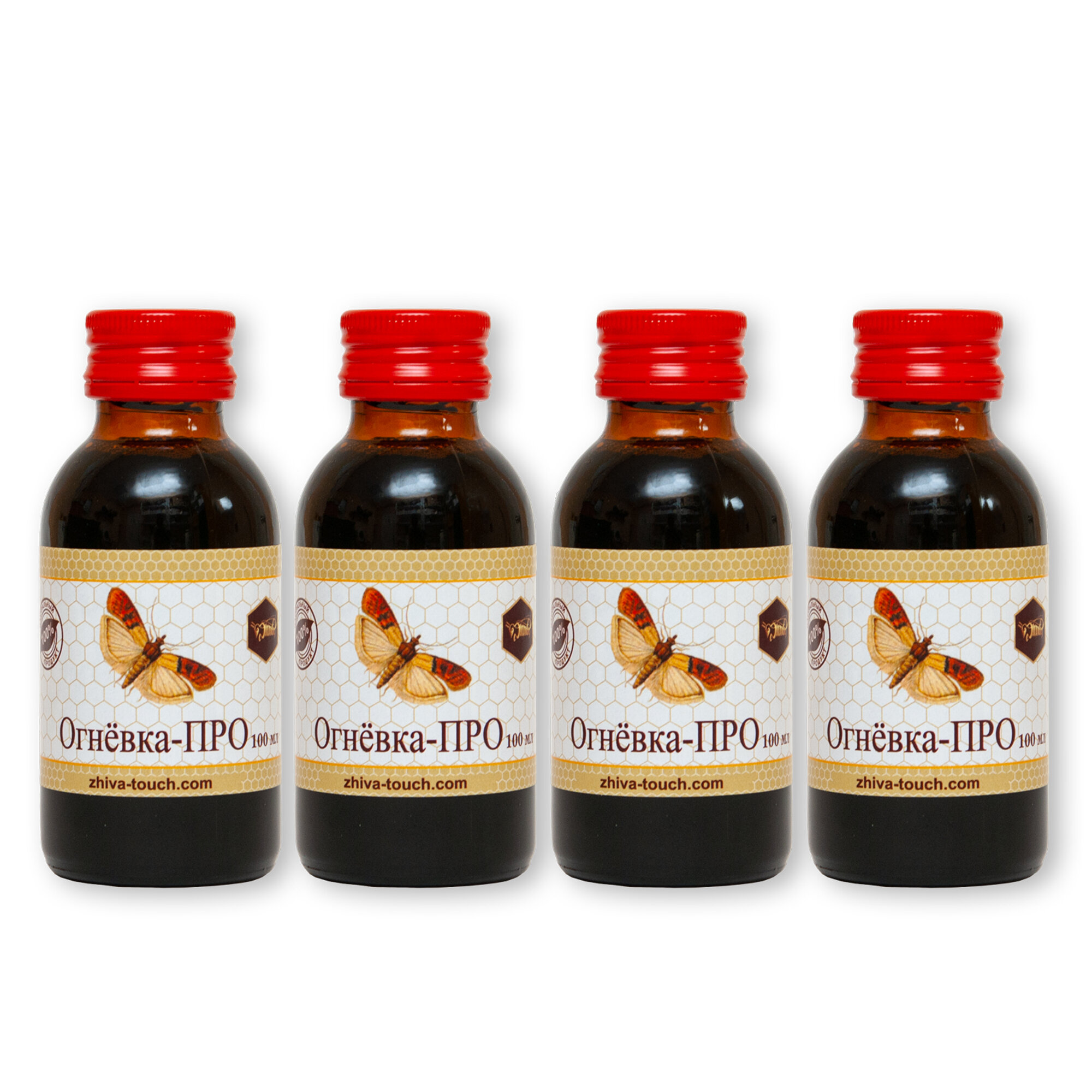 Настойка Огневка - про общеукрепляющая 4 шт