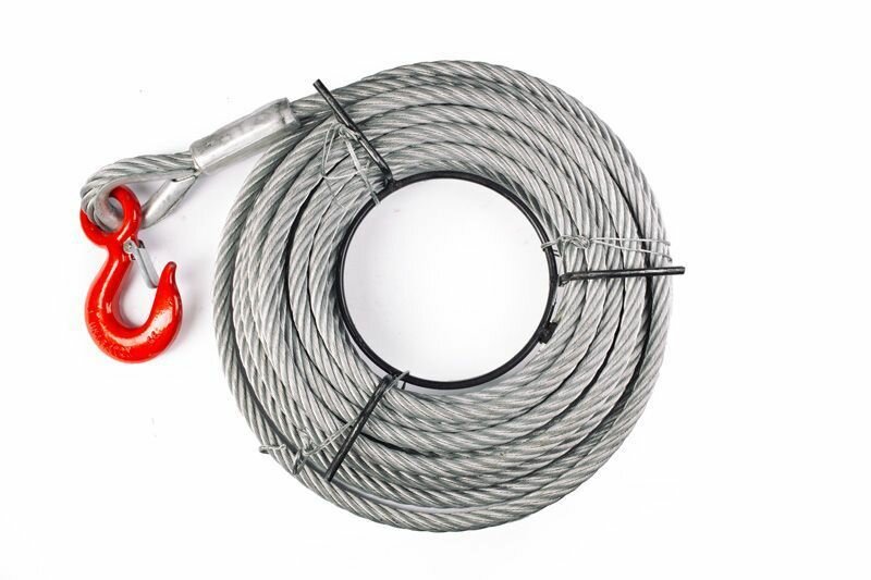 Канат 20 м для лебёдки TOR МТМ 5400 5,4 т (тип ZNL) d 20мм