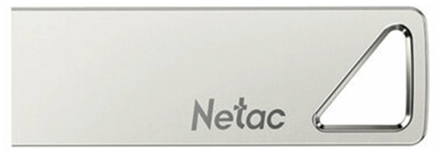 Флеш-накопитель NETAC 8GB U326, USB 2.0, серебристый, NT03U326N-008G-20PN