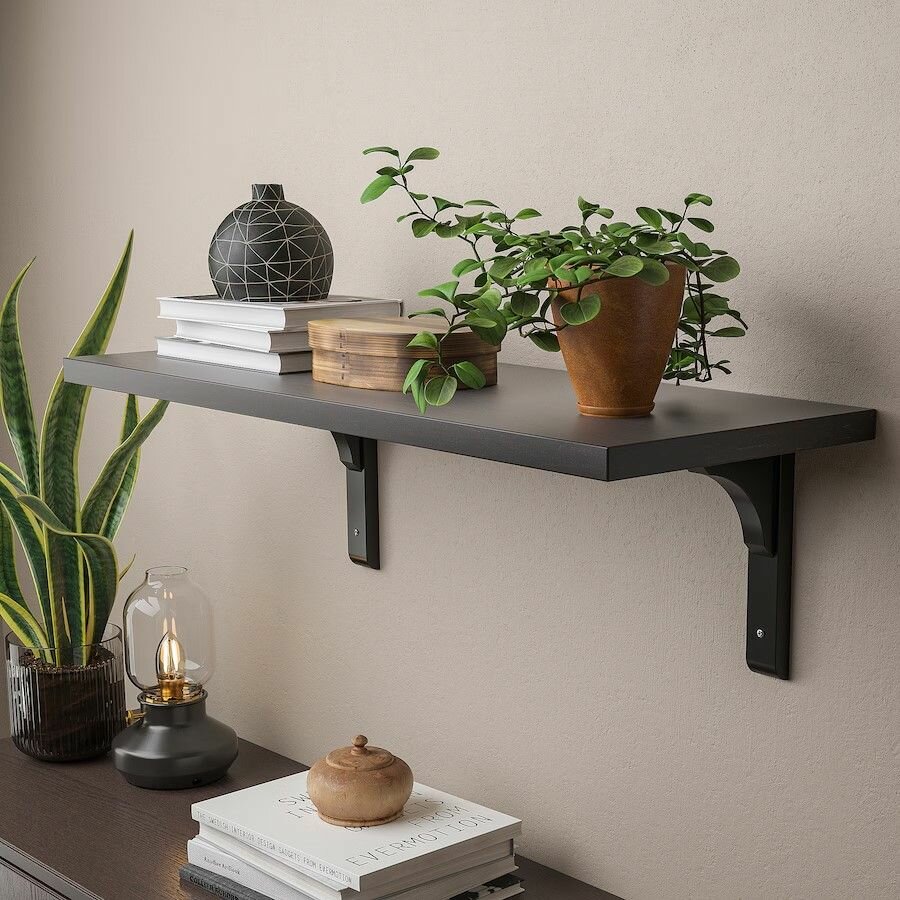IKEA полка настенная BERGSHULT/RAMSHULT, 80х30х2.5 см