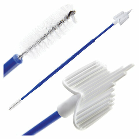 Зонд урогенитальный тип D (цитощетка с цервикальной щеткой) стерильный, комплект 100 шт, Юнона