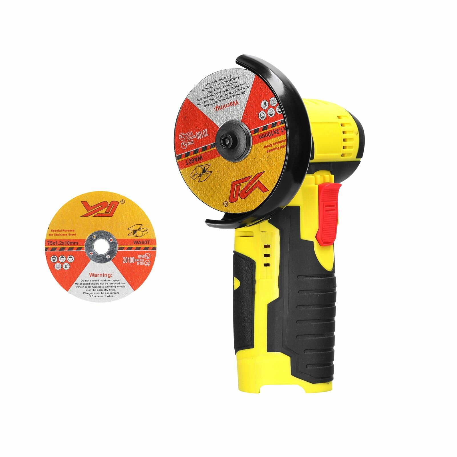 Угловая шлифовальная машина 12 В Портативная портативная электрическая шлифовальная