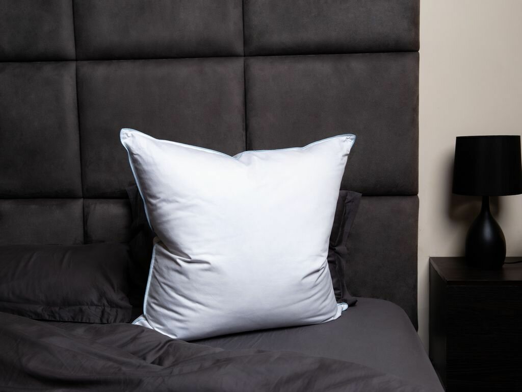 Подушка пух перо "оптима" в 100% хлопке средняя 70х70, GERMAN GRASS