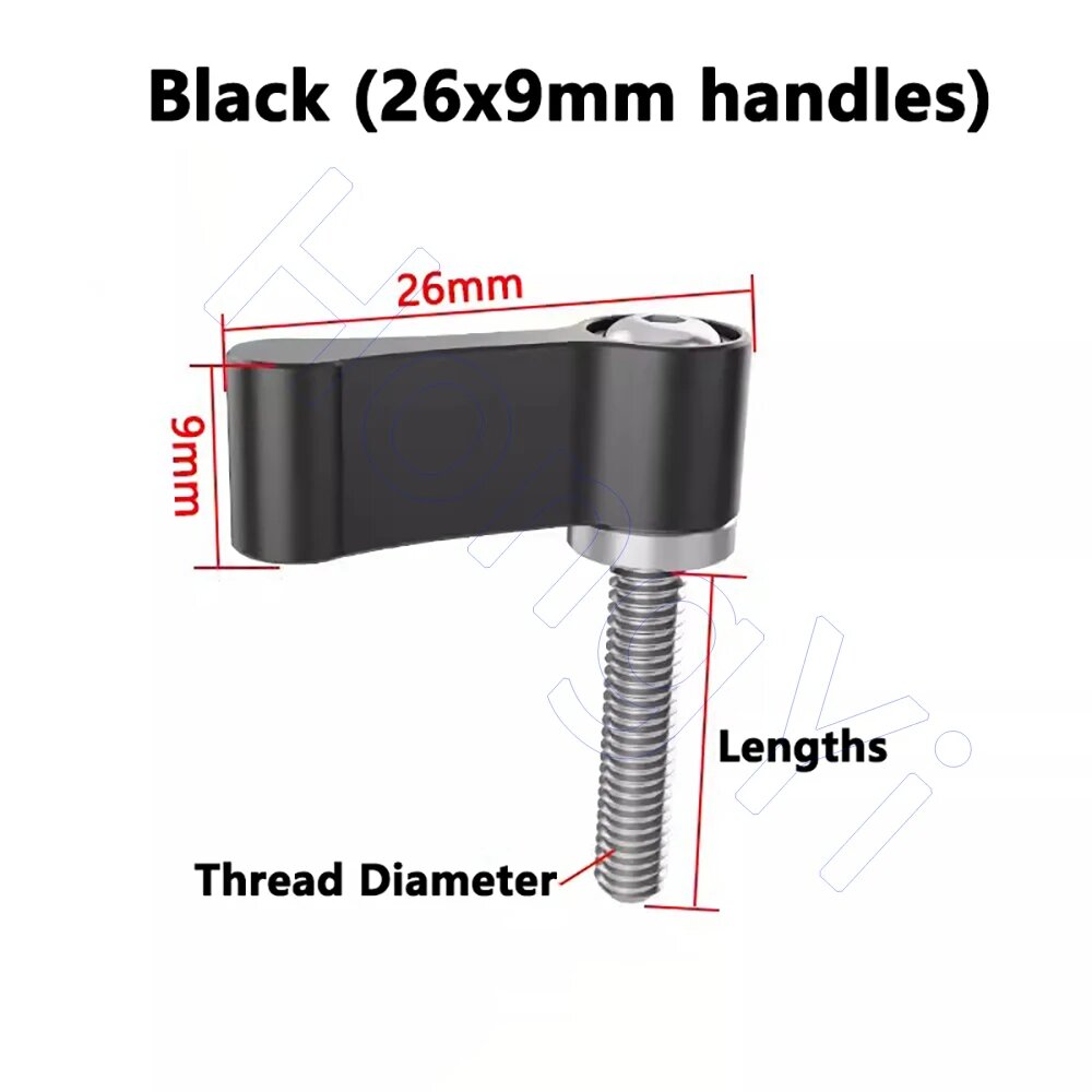 Винты с накатанной головкой M4 M5 M6 из алюминиевого сплава